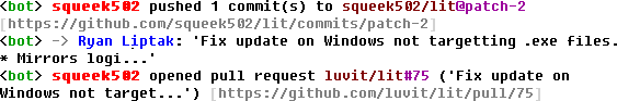 GitHub - squeek502/luvit-irc-activity-bot: An IRC bot written for luvit that announces Github ...
